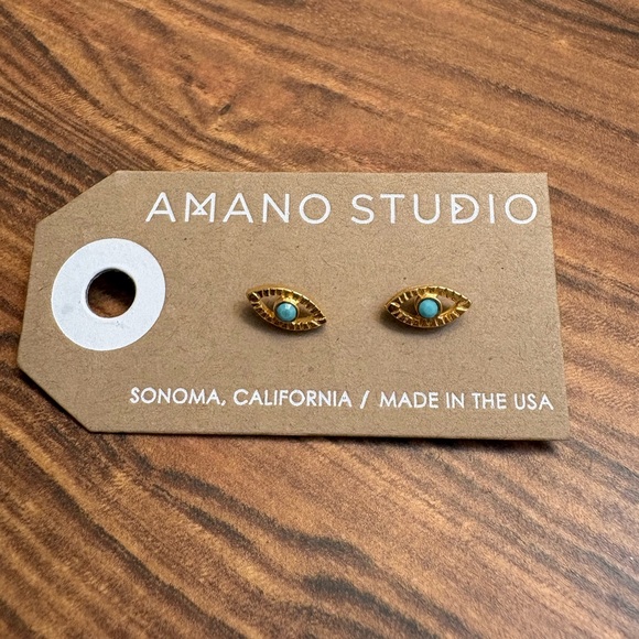 Jewelry | Amano Studio Eye Studs | Poshmark